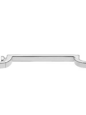 Monica Vinader Signature Thin Bangle - Silver