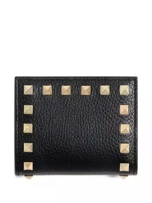 Valentino Garavani Rockstud Flap Wallet - Black