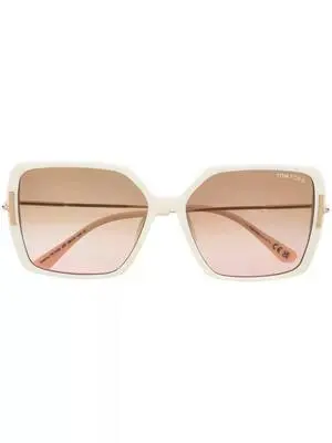 TOM FORD Square-shaped Sunglasses - Neutrals