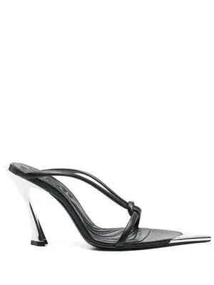 MUGLER 105mm Nappa Sandals