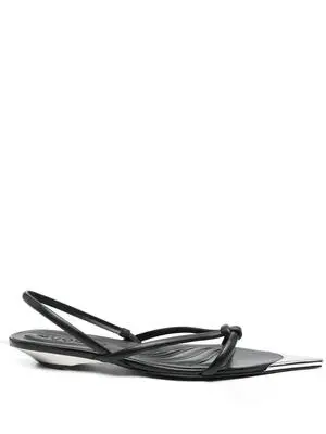 MUGLER Fang Slingback Flats