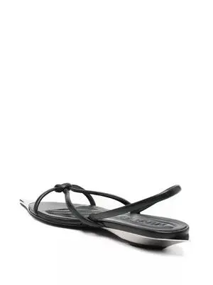 MUGLER Fang Slingback Flats