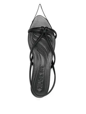 MUGLER Fang Slingback Flats