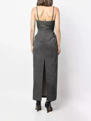 Thom Browne Corset-style Wool Pencil Dress