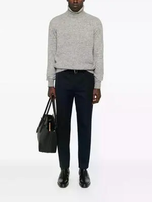 Brunello Cucinelli Cashmere High Neck Sweater - Grey