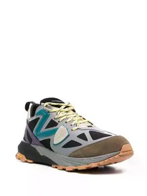 Philippe Model Logo-patch Low-top Sneakers - Grey