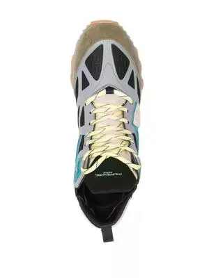 Philippe Model Logo-patch Low-top Sneakers - Grey