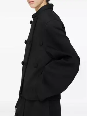 JIL SANDER Oversized Double-breasted Wool Blazer