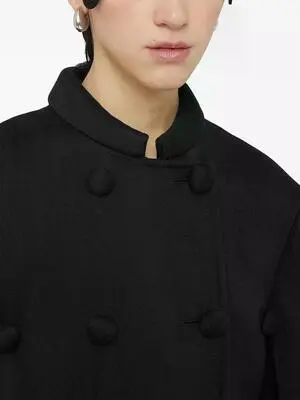 JIL SANDER Oversized Double-breasted Wool Blazer
