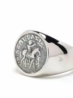 Tom Wood Alexander The Great Coin Signet Ring