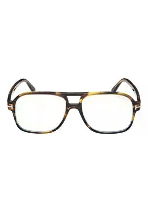 TOM FORD Navigator-frame Glasses - Brown