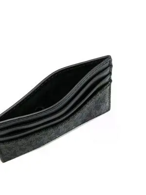 Michael Kors Logo Print Cardholder - Black
