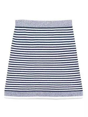 Sonia Rykiel Paris Striped Mini Skirt