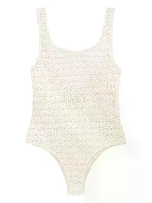 ALYSI Macramé Bodysuit