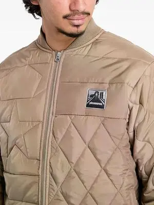 PLEASURES Stonehenge Quilted Bomber Jacket