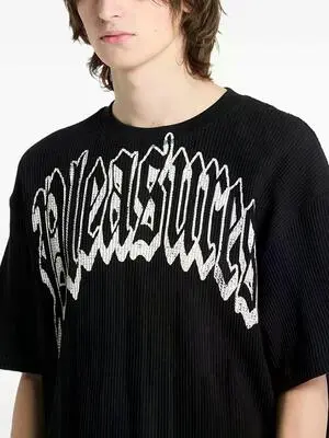 PLEASURES Cotton T-shirt