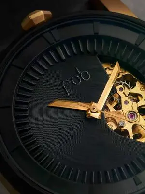 FOB PARIS Eclipse 43mm Timepiece - Blue