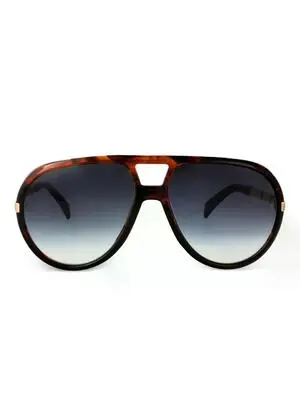 DB EYEWEAR BY DAVID BECKHAM Voyager Pilot-frame Sunglasses - Brown