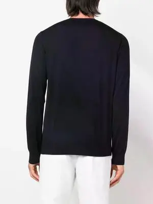 Giorgio Armani Round-neck Jumper - Blue