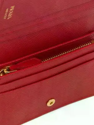 Prada Small Logo-plaque Wallet