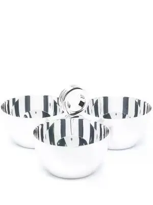 Ralph Lauren Montgomery Triple Nut Bowl - Silver