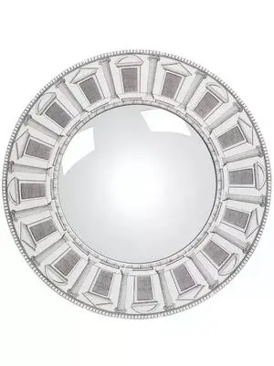 FORNASETTI Architettura Convex Mirror - Black