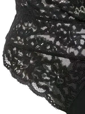 FLEUR DU MAL Charlotte Lace High-waisted Panty