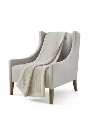 Brunello Cucinelli Rib-knit Cashmere Blanket