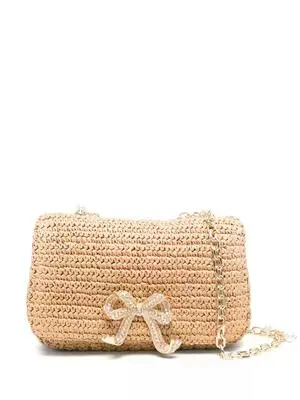 SELF-PORTRAIT Bow-detail Shoulder Bag