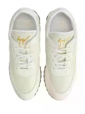 GIUSEPPE ZANOTTI Jimi Running Sneakers - Neutrals