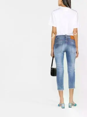Dsquared2 Cropped Skinny Jeans