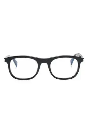 Saint Laurent Square Frame Glasses - Black