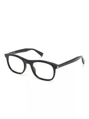 Saint Laurent Square Frame Glasses - Black
