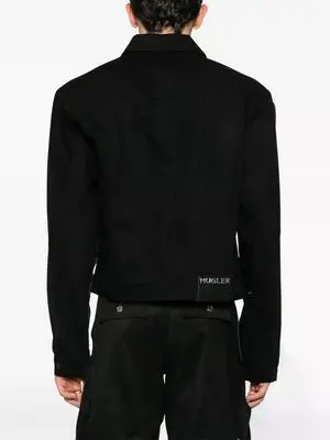 MUGLER Bi-color Denim Jacket