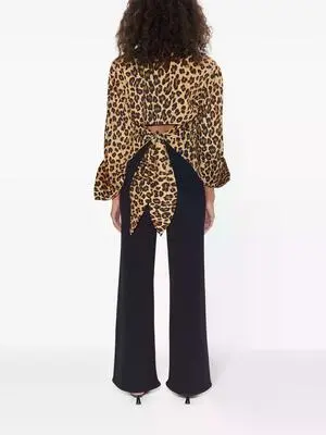 SIMONMILLER Cheetah Print Blouse