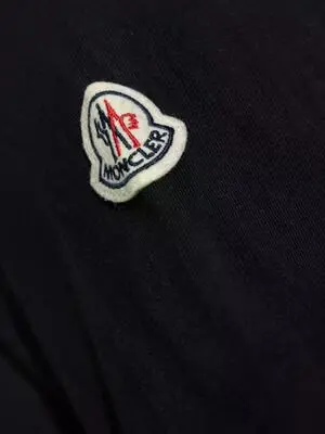 Moncler Logo-patch T-shirt - Blue