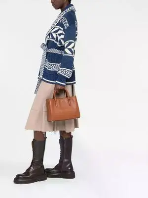 Ralph Lauren Marcy 26 Leather Tote Bag - Brown