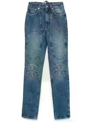 Jean Paul Gaultier Zip Up Jeans For Women