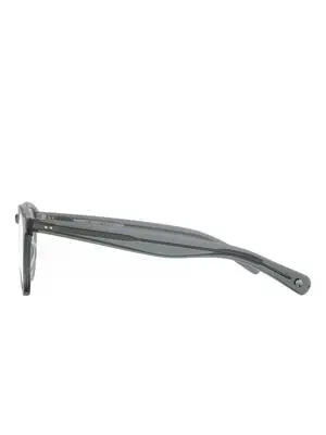 Garrett Leight Hampton Round-frame Glasses - Grey