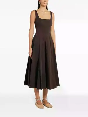 Staud Wells Midi Dress