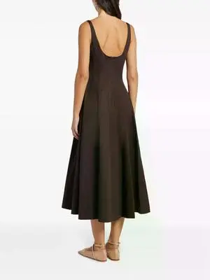 Staud Wells Midi Dress
