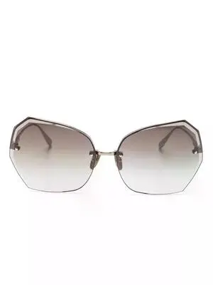 Linda Farrow Lila Sunglasses - Brown