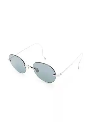 Thom Browne Round-frame Sunglasses - Silver
