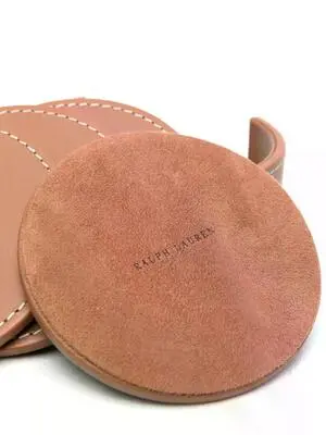 Ralph Lauren Wyatt Leather Coasters