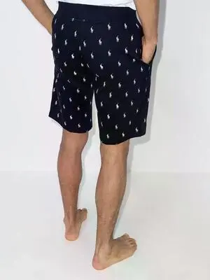 Polo Ralph Lauren Logo Print Pajama Shorts