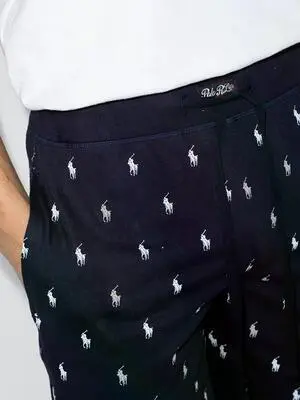 Polo Ralph Lauren Logo Print Pajama Shorts