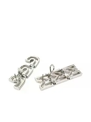 Marc Jacobs Mj Crystal-embellished Earrings
