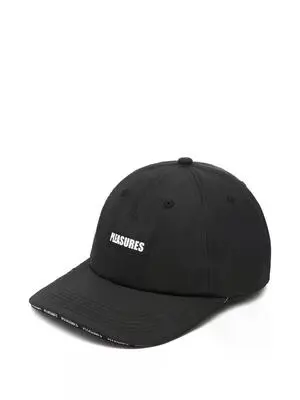 PLEASURES Logo-embroidered Cap