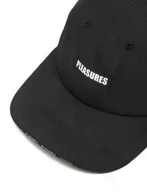 PLEASURES Logo-embroidered Cap