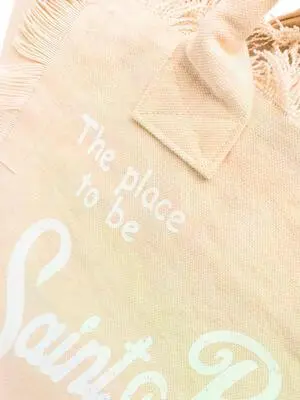 MC2 SAINT BARTH Vanity Beach Bag - Neutrals